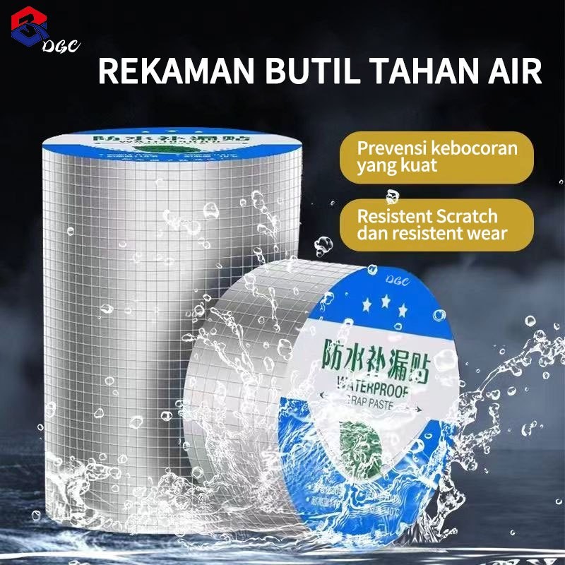 Jual DGC Lakban Anti Bocor Alumunium Foil Tape Anti Bocor Butyl ...
