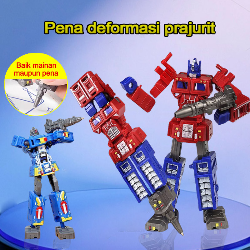 Jual popo/Pena Transformasi Robot/Pena Transformasi Manual/Pena Mainan ...