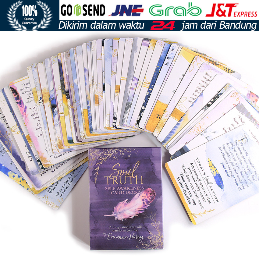Jual Soul Truth Self Awareness Card Deck / Kartu Oracle Meditasi ...