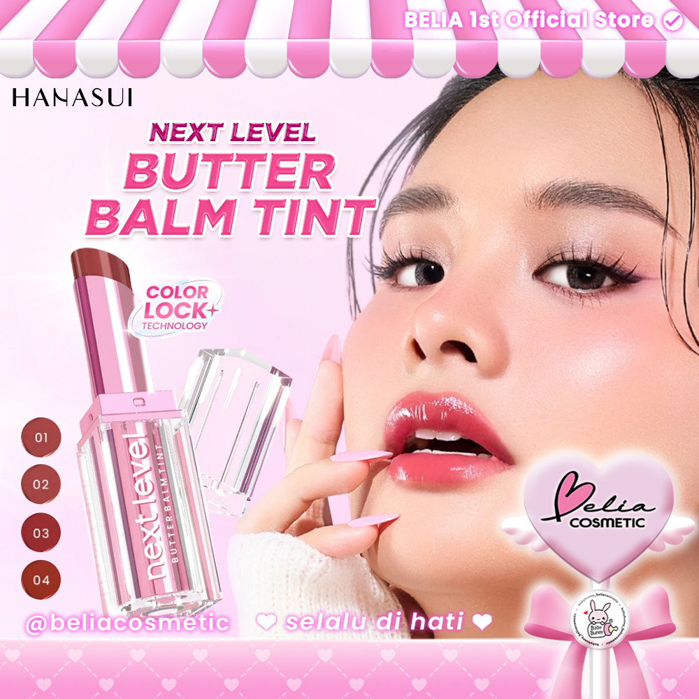Jual HANASUI NEXT LEVEL BUTTER BALM | COLOR TINTED MELEMBABKAN ...
