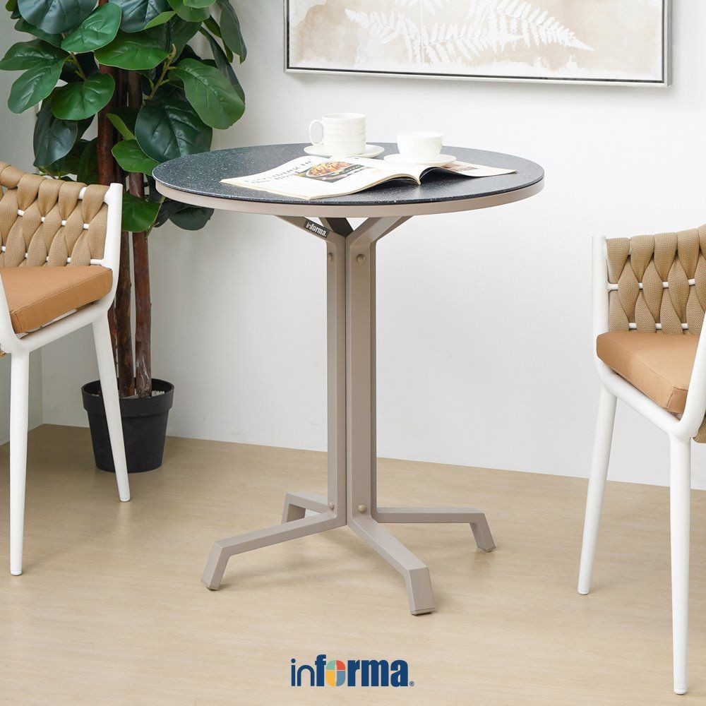 Jual Informa Magowan Meja Makan - Hitam Dining Table Dinner Table Meja ...