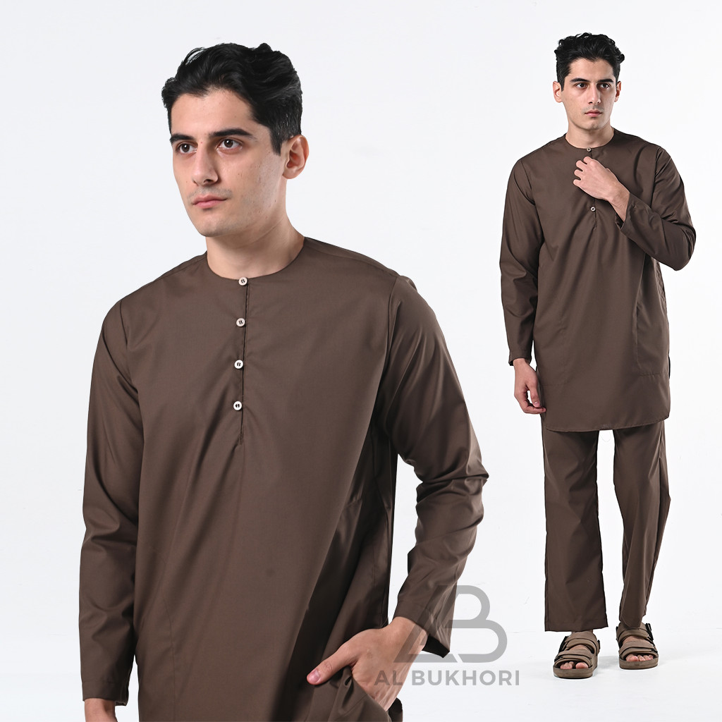 Jual Al Bukhori - Koko Jubah Muslim Kurta Set Pakistan Pria Dewasa ...