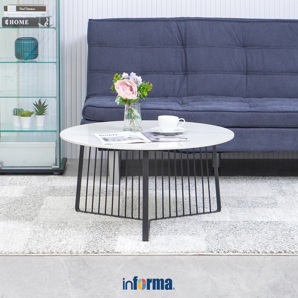 Jual Informa Jerome Meja Tamu - Putih Coffee Table Meja Ruang Tamu ...