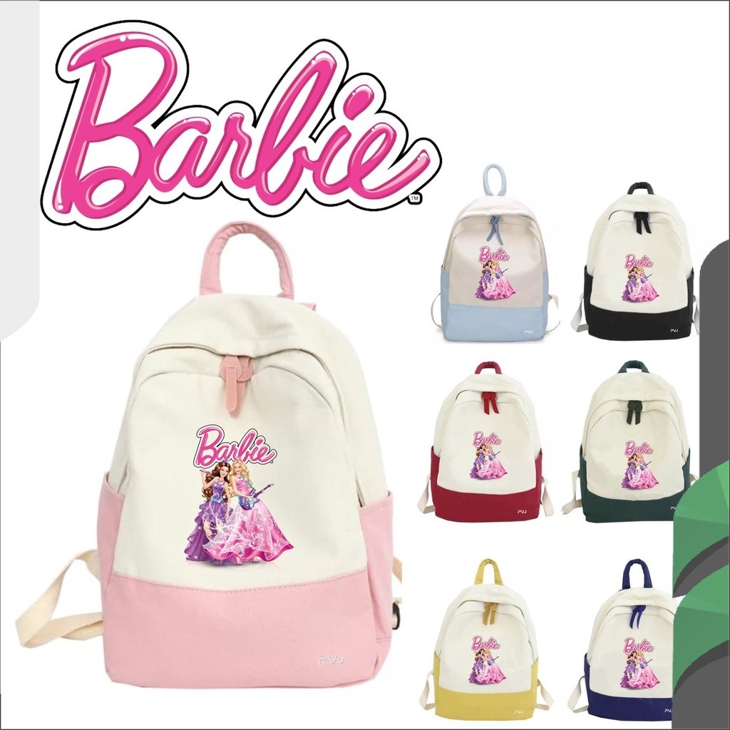 Jual AS Tas Barbie Anak Perempuan Ransel Anak Sekolah SD SMP Fashion ...