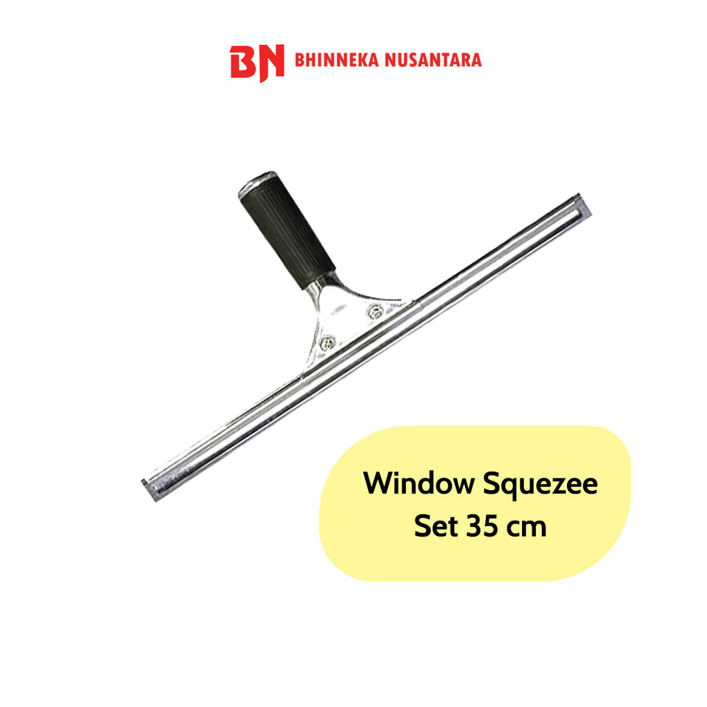 Jual Window Squeezee Set 35 cm / Pembersih Kaca Besi | Shopee Indonesia