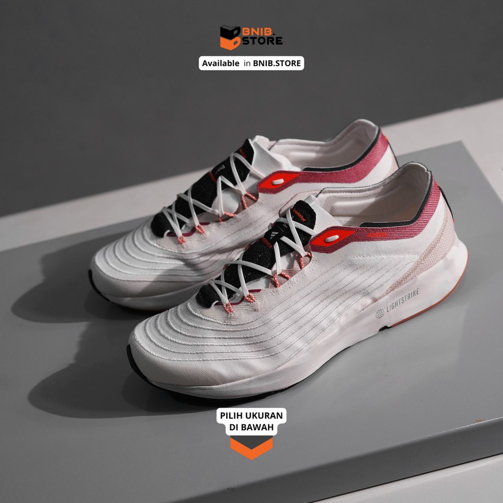 Jual Sepatu Lari adidas Adizero X Parley White Grey Impact [HR1749 ...