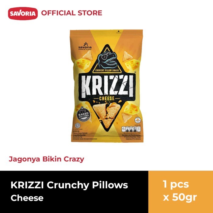 Jual KRIZZI Cheese - Snack Pillow Keju 50g | Shopee Indonesia