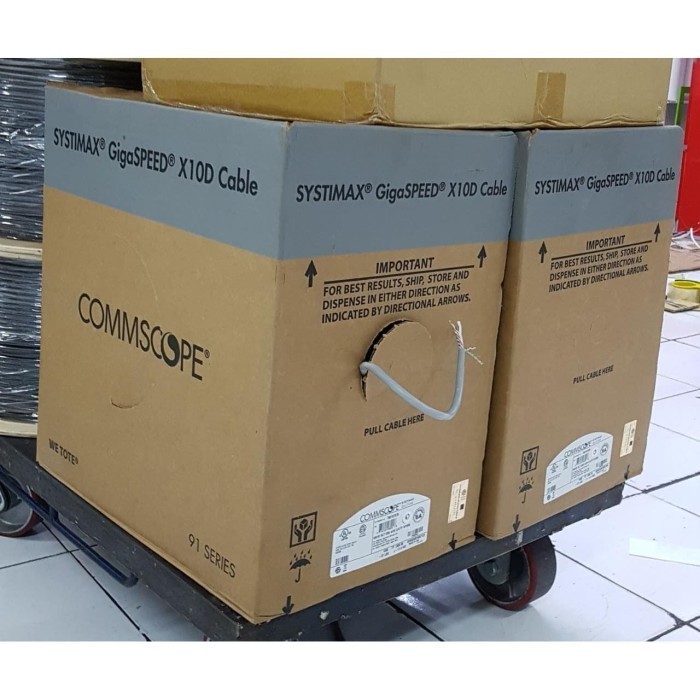Jual Systimax Kabel utp Cat6a / Cat.6A 10Gb ( 1091B SLT / 760107078 ...