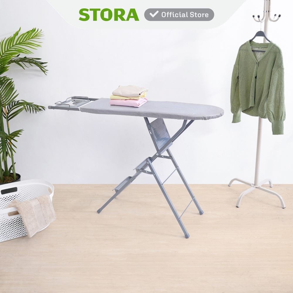 Jual Stora 34.3X95.2X84 cm Meja Setrika Lipat Dengan Pijakan Tangga ...