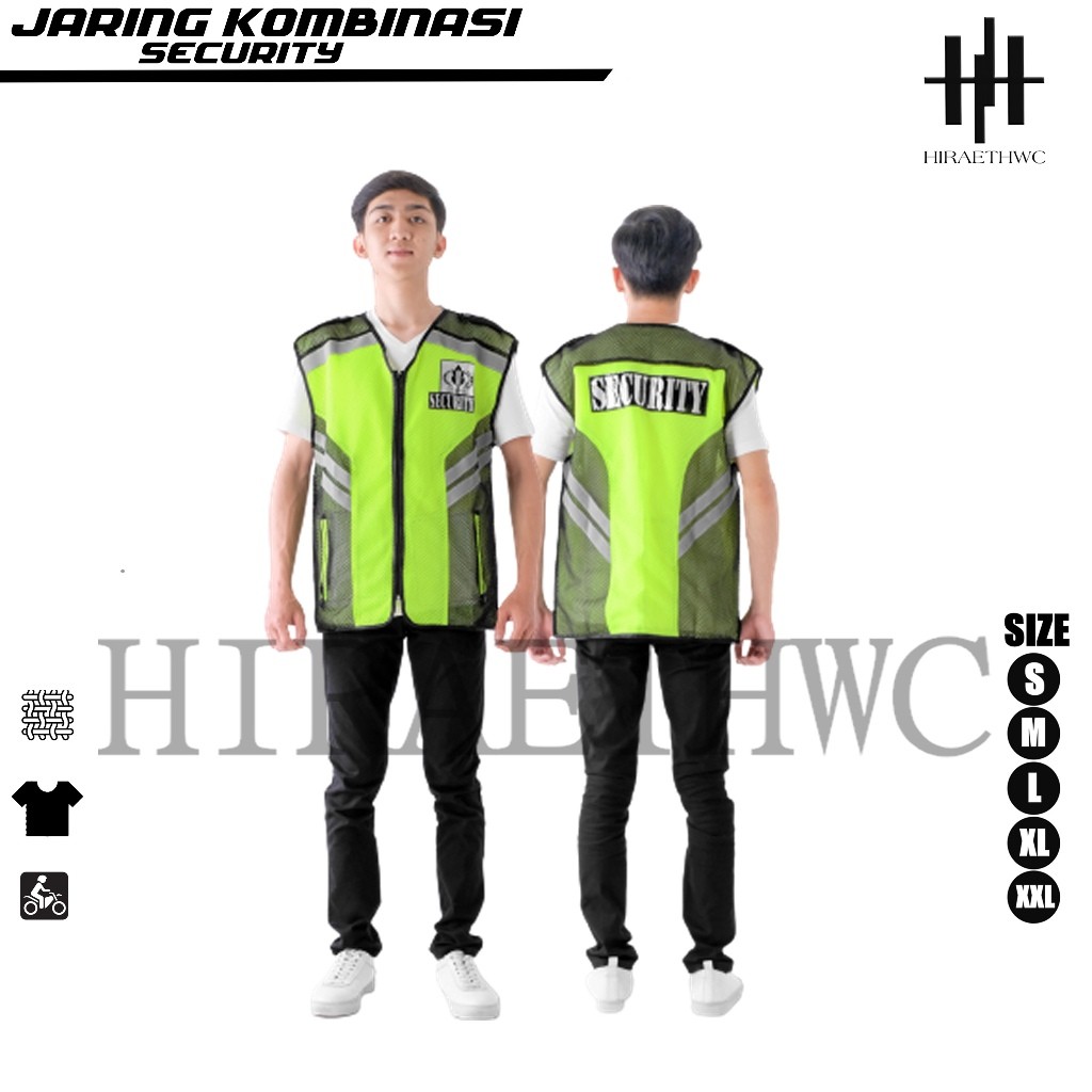 Jual Rompi Dinas Security Satpam Rompi Lapangan Security/Rompi Security ...