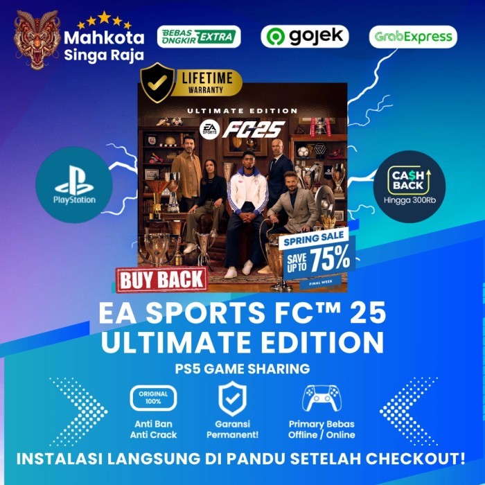 Jual EA Sports FC 25 Ultimate - FC25 - PS4 - PS5 - Digital Game Sharing | Shopee Indonesia