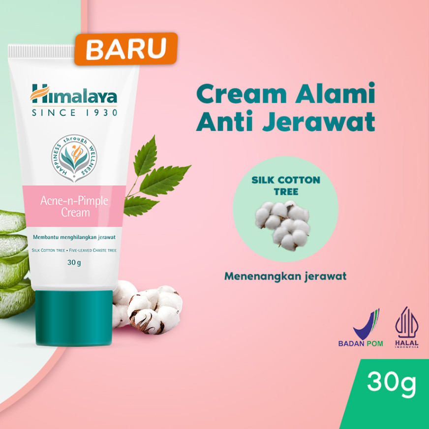 Jual LINZ COSMETICS Himalaya ACNE PIMPLE CREAM 30GR | Shopee Indonesia