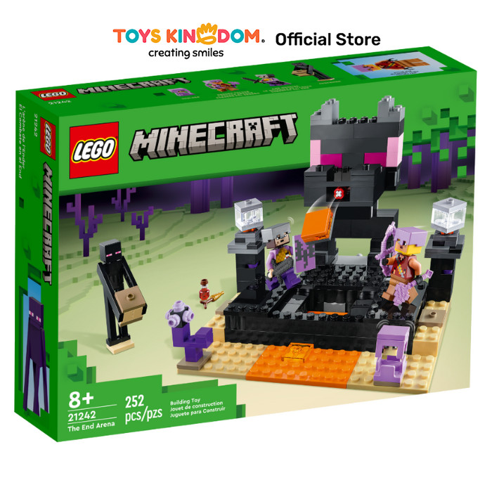 Jual Toys Kingdom Lego Minecraft The End Arena 21242 Kids Toy Toys ...