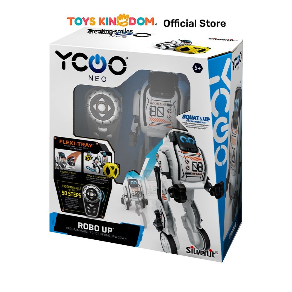 Jual Toys Kingdom Silverlit Robot Smart Control Robo Up Kids Toy Robot ...