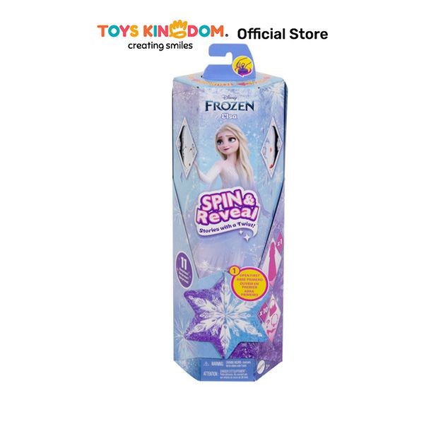 Jual Toys Kingdom Disney Princess Set Boneka Frozen Spin & Reveal Elsa ...