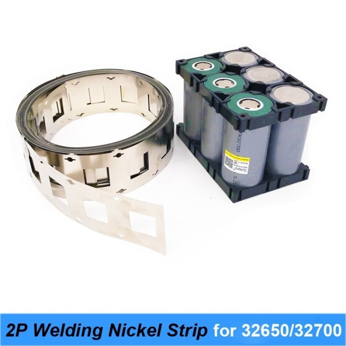 Jual OC88 Plat Nickel Nikel Strip Baterai welding 32650 32700 2S 2Pin ...