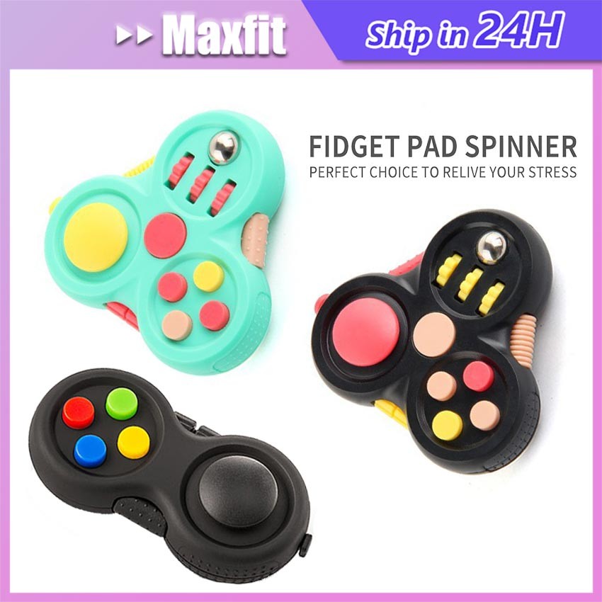 Jual Fidget Pad Spinner Cube Controller Anti-kecemasan Orang Dewasa ...