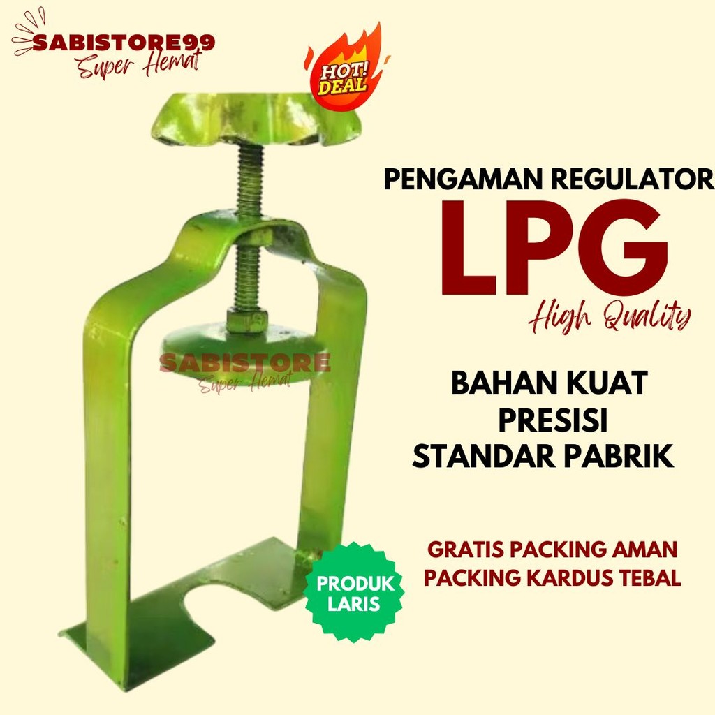 Jual PENGAMAN REGULATOR LPG / Pengaman Tabung Gas LPG 3 kg dan 12 kg ...