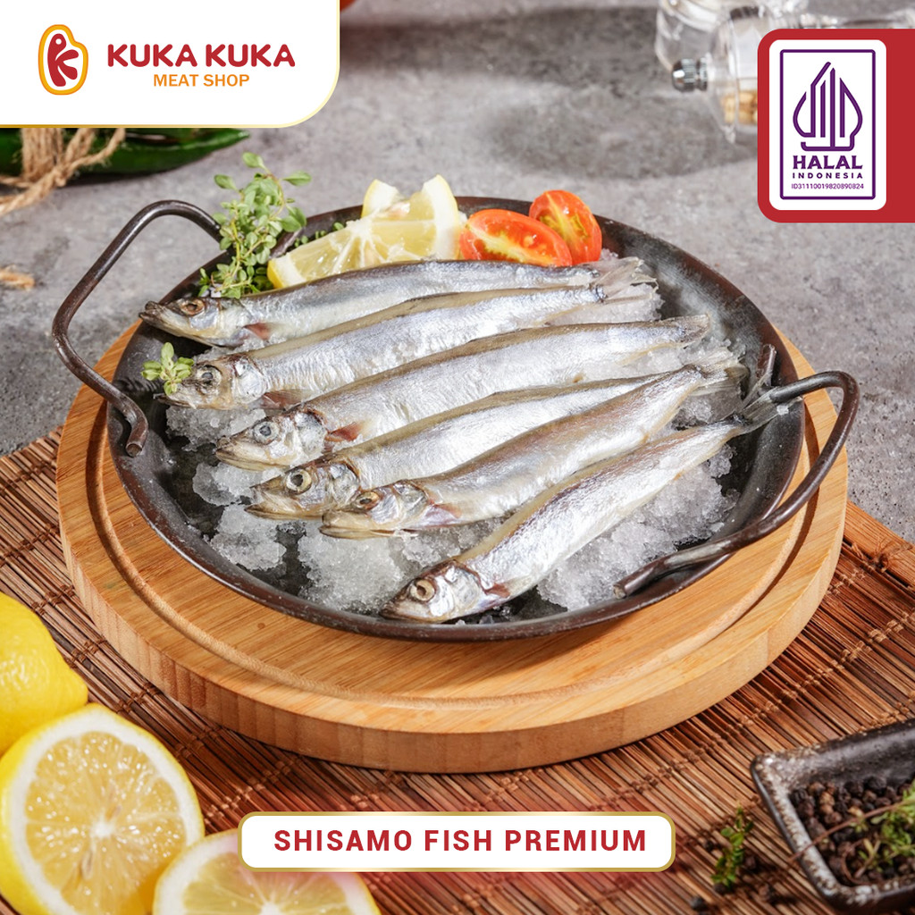 Jual Ikan Shisamo Capelin Sisamo isi Telur Telor Ikan Tobiko fresh ...