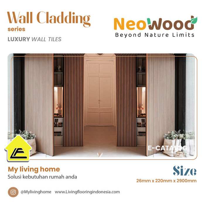 Jual Wall Cladding WPC Outdoor Neowood CL4 series | Dinding Kayu ...