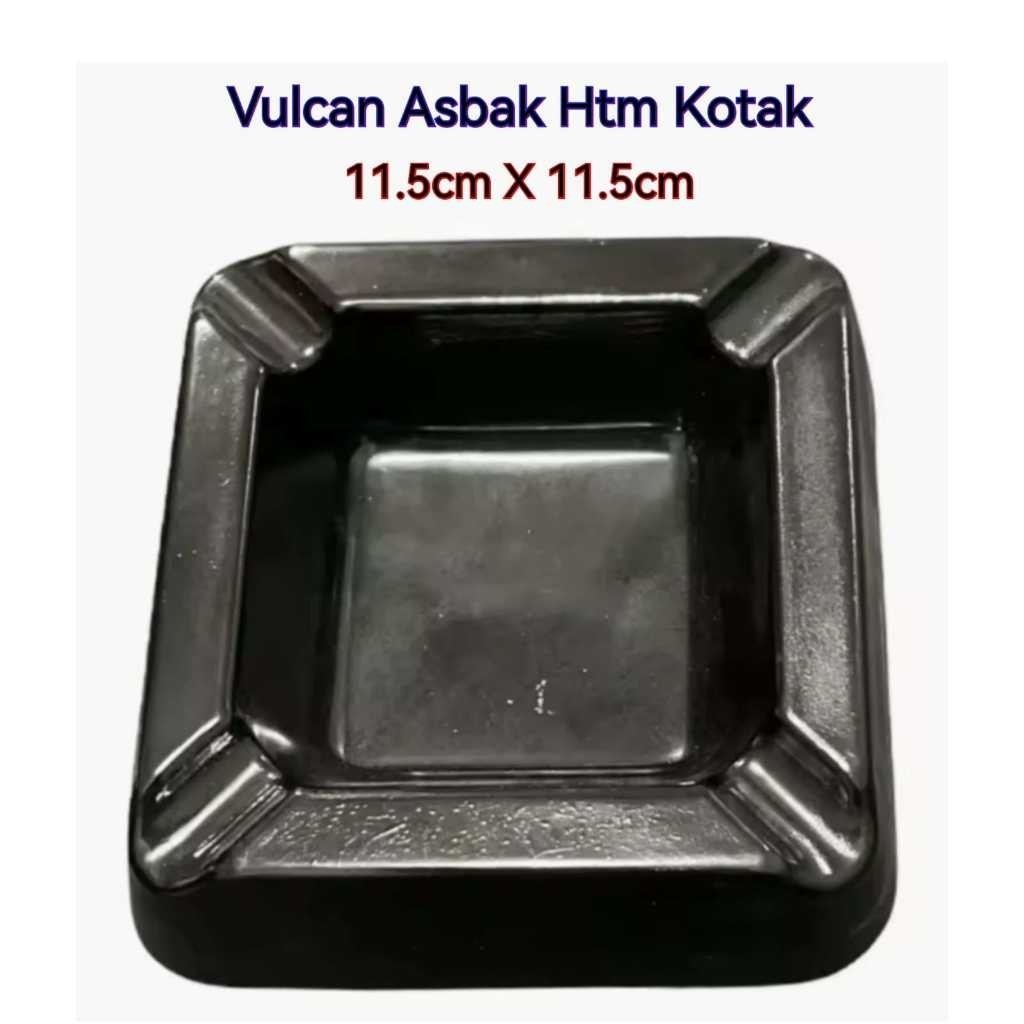 Jual Asbak Rokok Hitam Kotak Melamin | Shopee Indonesia