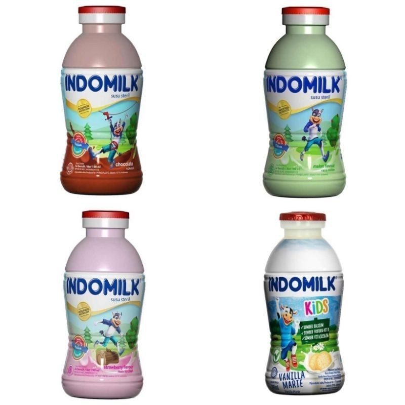 Jual BNS - INDOMILK SUSU STERIL CAIR ALL VARIAN 190ml - AMR | Shopee Indonesia