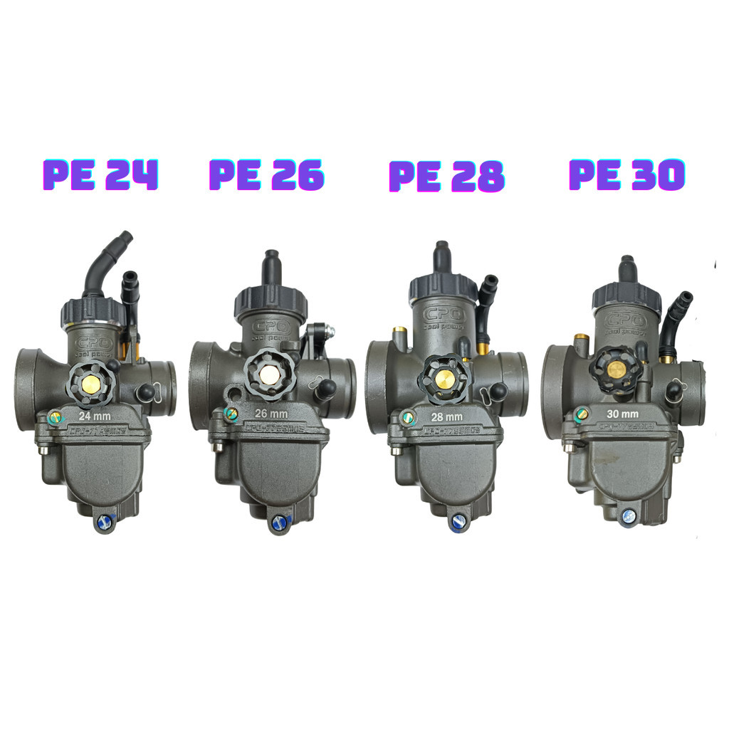 Jual Karburator PE Racing Original CPO PE 24 / 26 / 28 / 30 sepeda motor | Shopee Indonesia