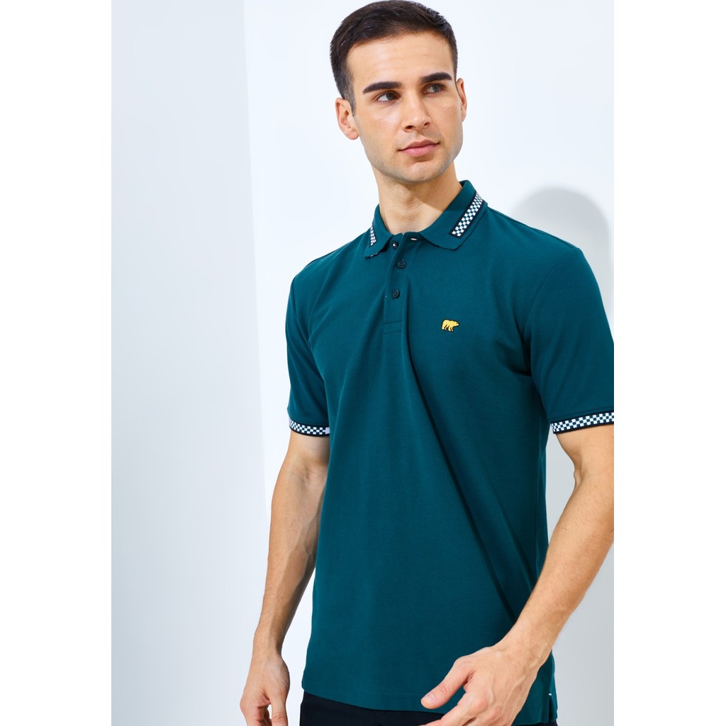 Jual Jack Nicklaus Mustang Polo Shirt Pria Regular Fit Atlantic Deep ...