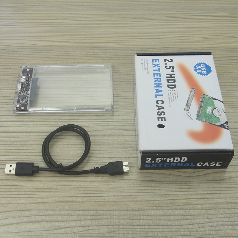Jual Kasing hard disk eksternal transparan 2.5 inci - Kompatibel dengan ...