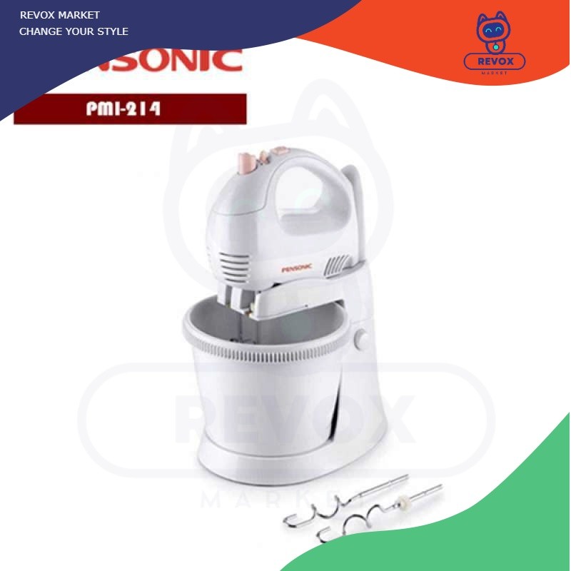 Jual REVOX - PENSONIC Stand Mixer Pengocok Adonan Kue dan Roti 5 Speed ...