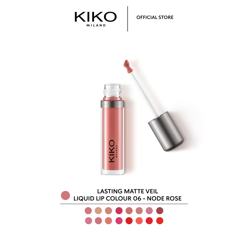 Jual KIKO MILANO Lasting Matte Veil Liquid Lip Colour | Shopee Indonesia