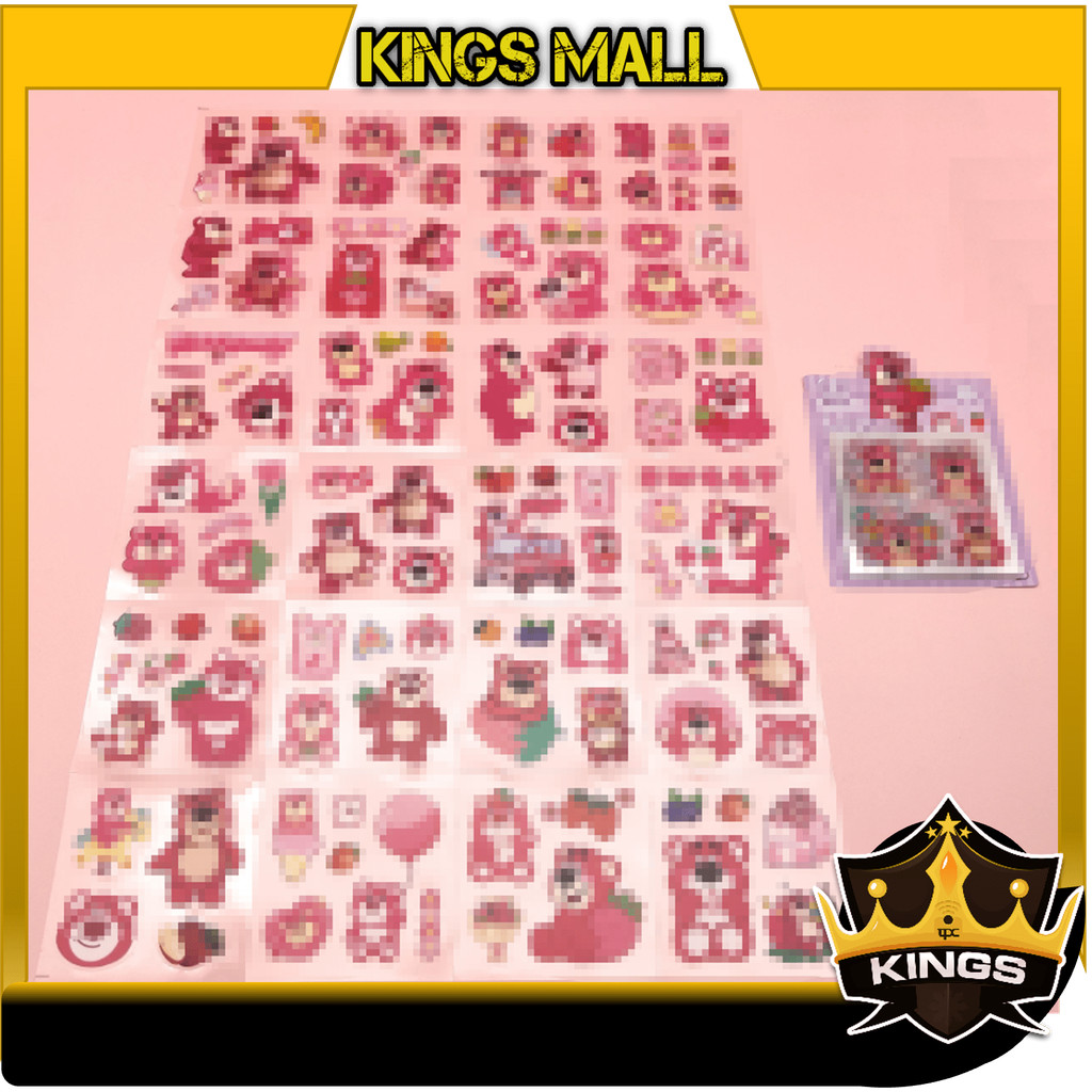 Jual KINGS - 6607 Stiker Mainan Tempel / Sticker Anak / Stiker Kartun ...