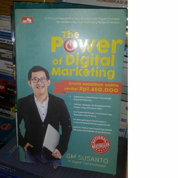 Jual buku the power of digital marketing by GM. Susanto | Shopee Indonesia