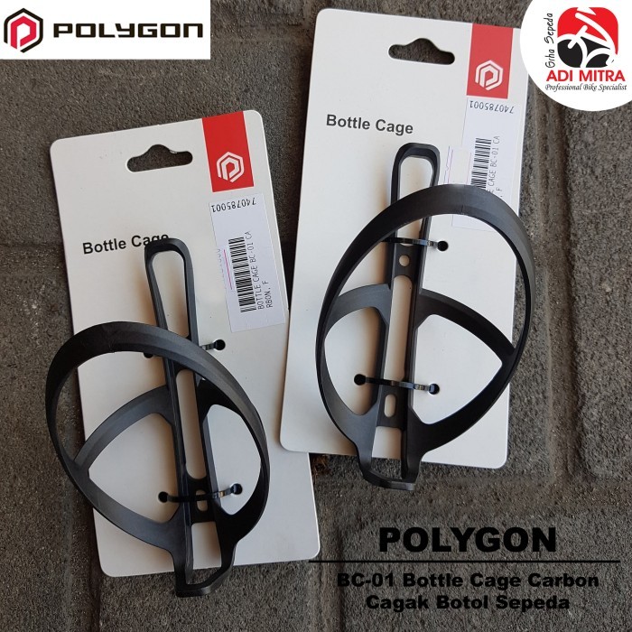 Jual Polygon BC-01 Carbon Bottle Cage Cagak Botol Sepeda | Shopee Indonesia