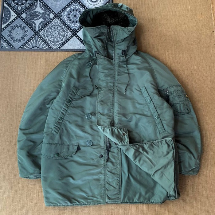 Jual jaket N3b Alpha Industries size M 100% original 240425 | Shopee Indonesia