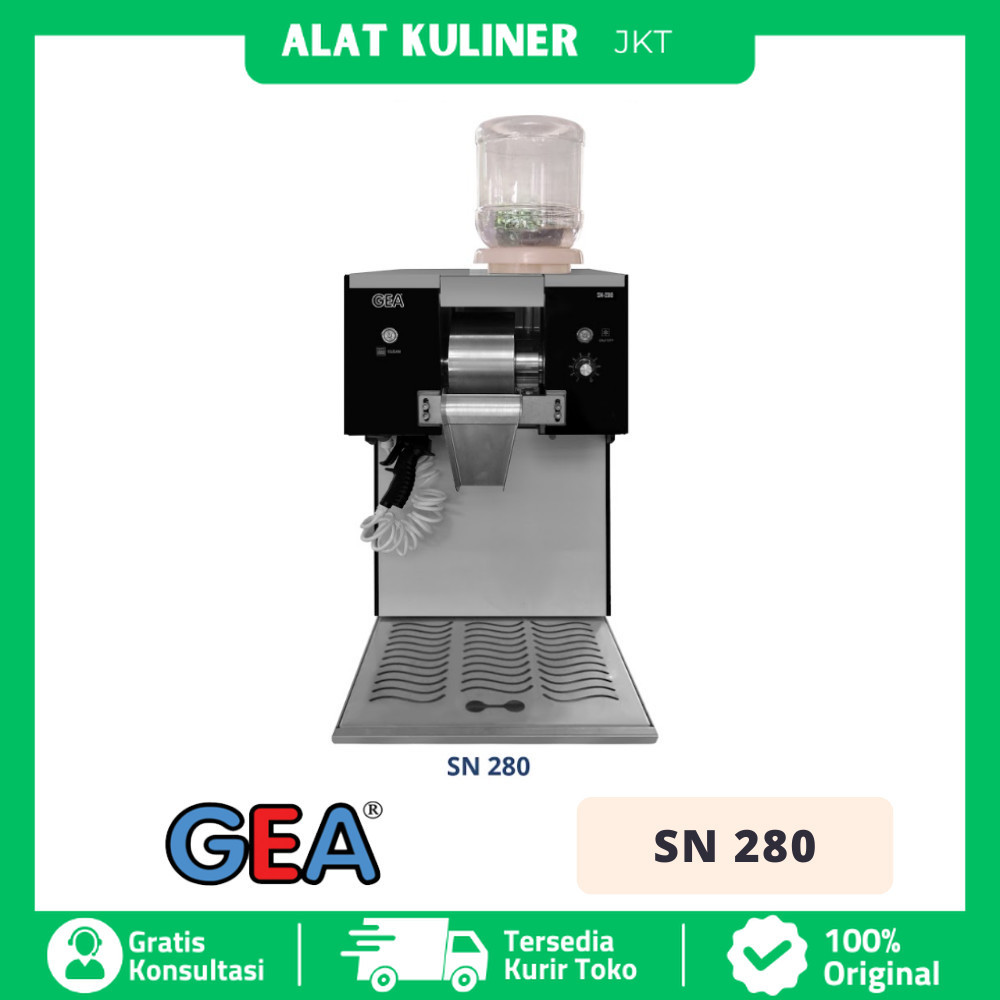 Jual MESIN PEMBUAT ES SALJU GEA SN 280 SN-280 SNOW ICE MAKER ORIGINAL | Shopee Indonesia
