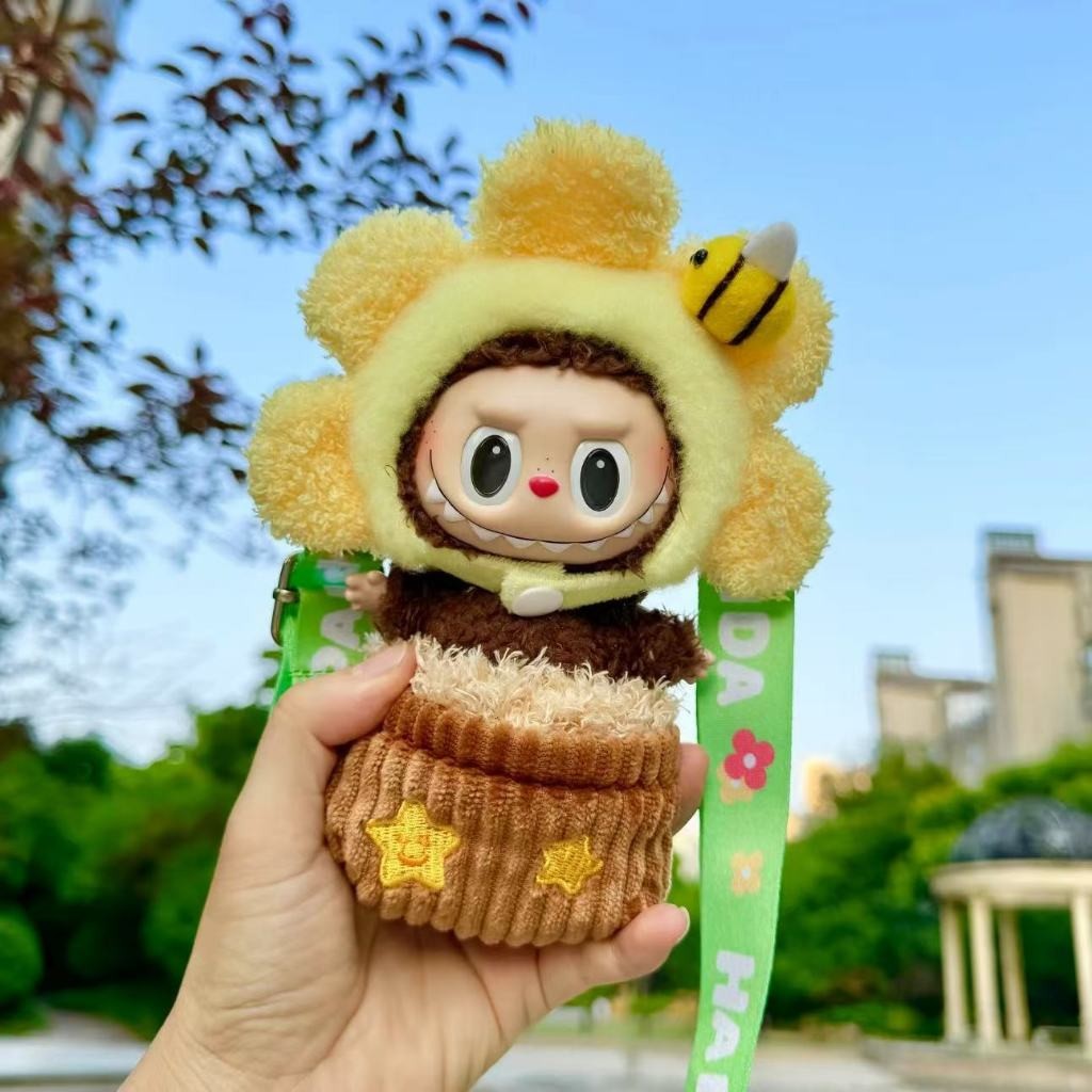 Jual Labubu baju boneka lisa choice khusus popmart labubu macaroon 17cm ...