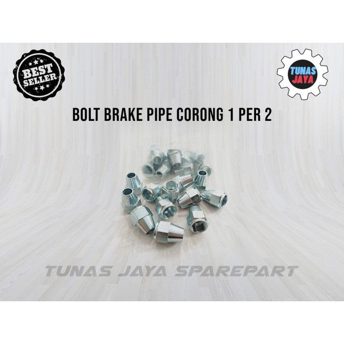 Jual Baut Pipa Rem Corong Bolt Brake Pipe (Corong) 1/2 | Shopee Indonesia