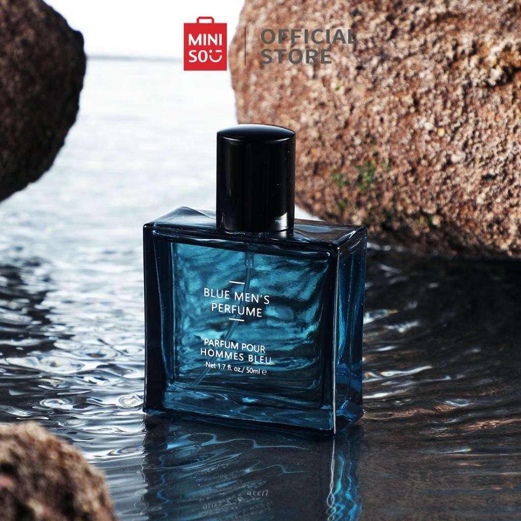 Jual MINISO Parfum Pria Blue Men`s 50ml EDT | Shopee Indonesia