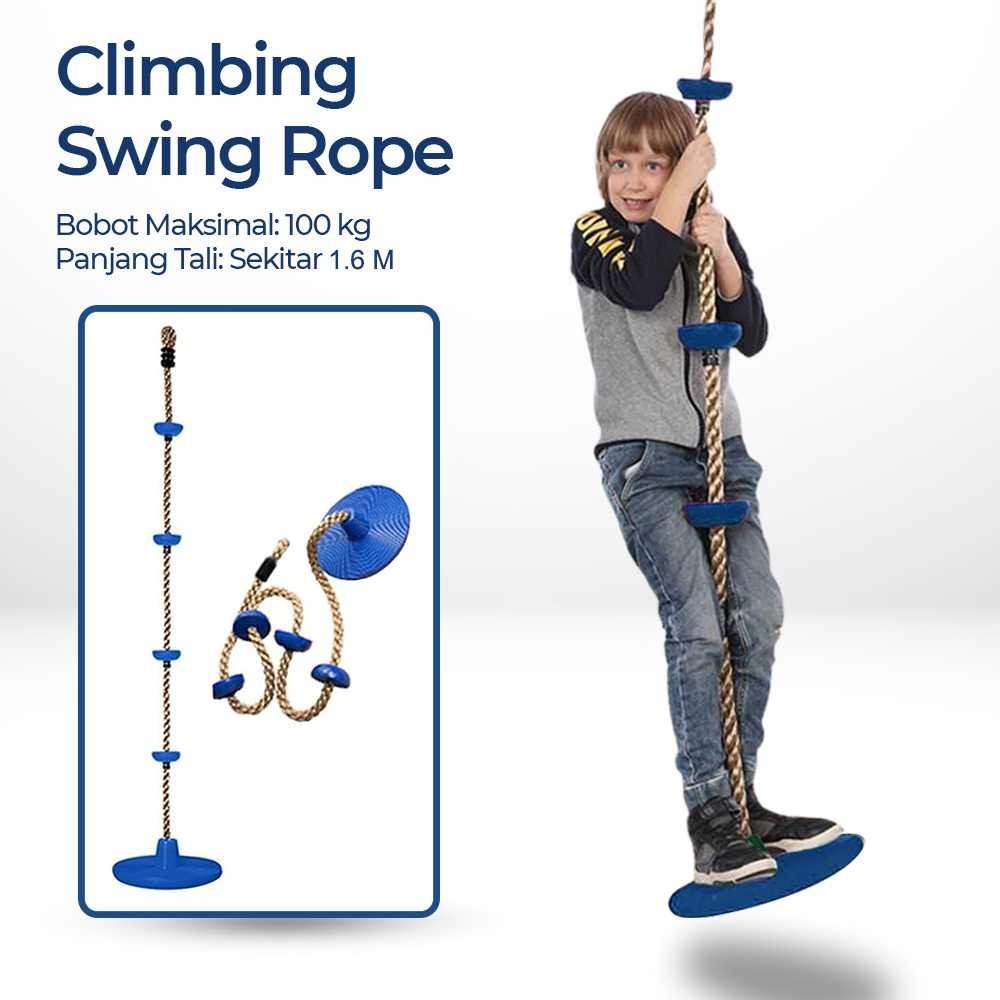 Jual Mainan Tali Panjat Anak Children Climbing Swing Rope 1.6 Meter ...