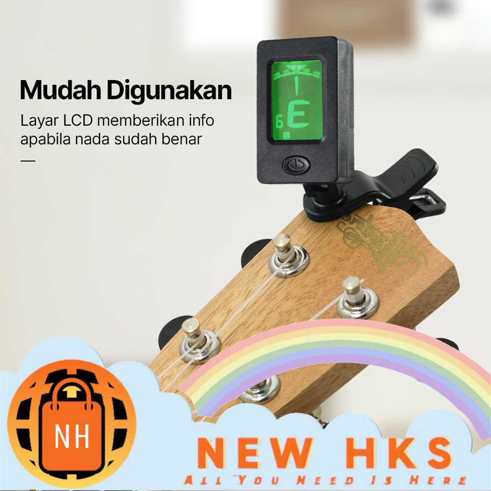 Jual Alat stem gitar bass ukulele biola Digital Model capit plug and ...