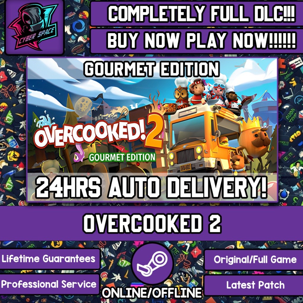 Jual Overcooked 2 [Auto Delivery] [Steam Online & Offline] [Full DLC ...
