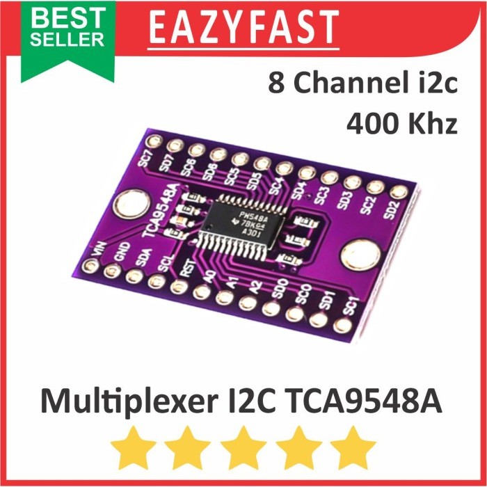 Jual Multiplexer i2c TCA9548A 8ch 8 Ch Channel Chanel Mux Multiplekser TCA | Shopee Indonesia