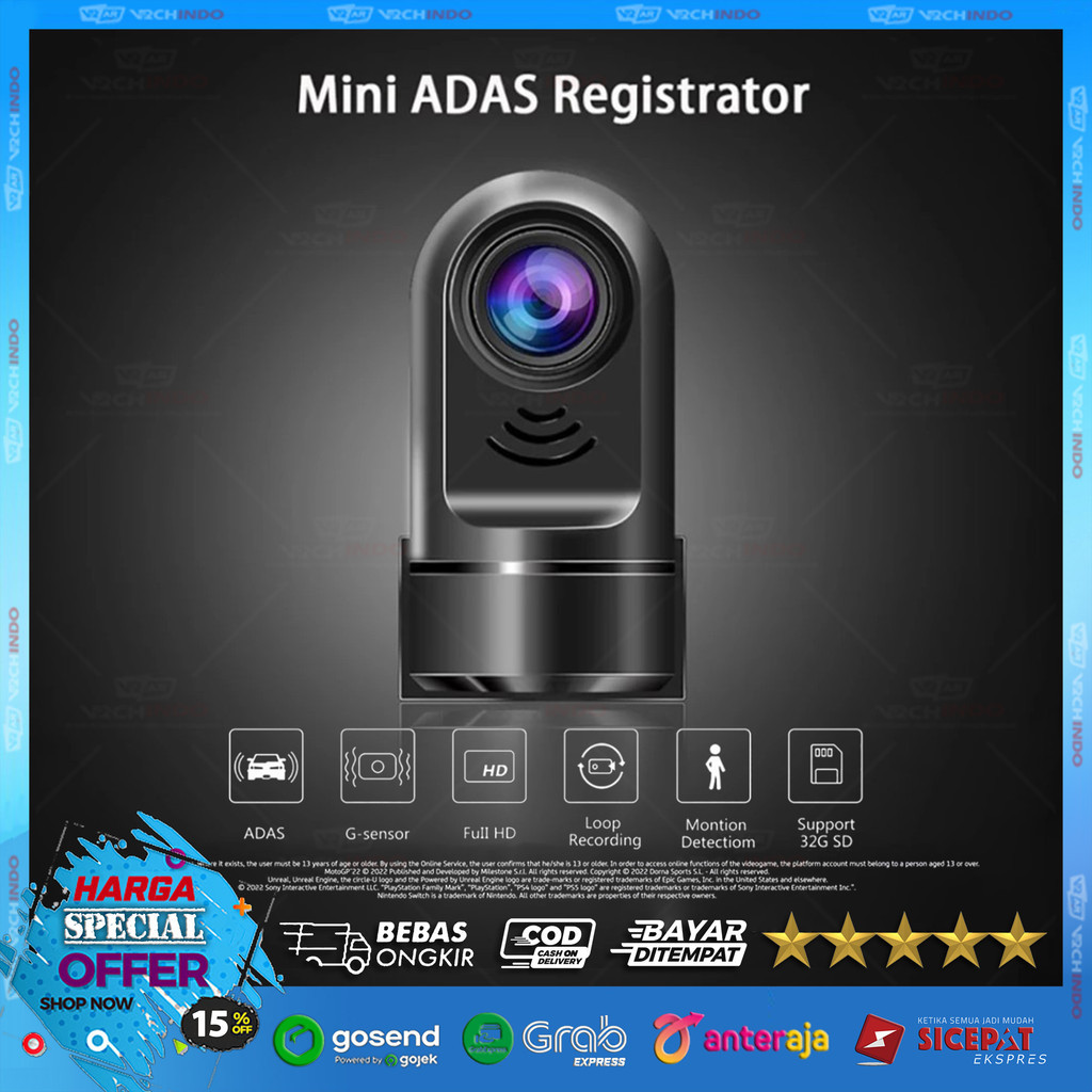 Jual Kamera Mobil Dashcam DVR USB untuk Headunit Android Recorder CCTV ...