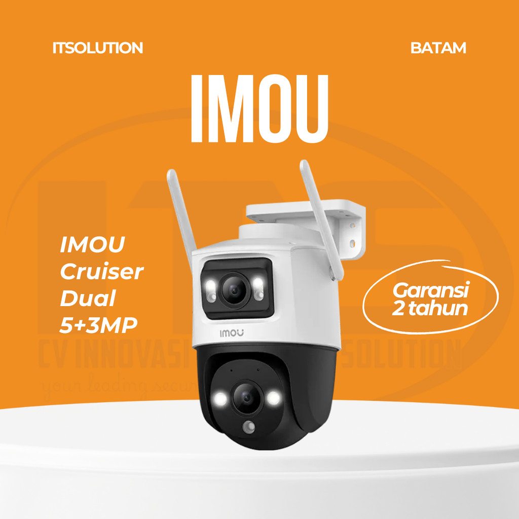 Jual IMOU Cruiser Dual 5+3MP | Outdoor Smart Security Camera | Shopee ...