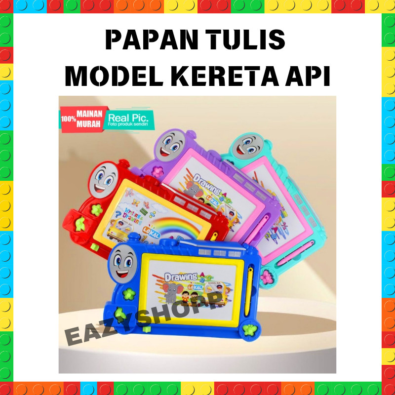 Jual Kado Hadiah Mainan Anak Papan Tulis Drawing Board Belajar ...