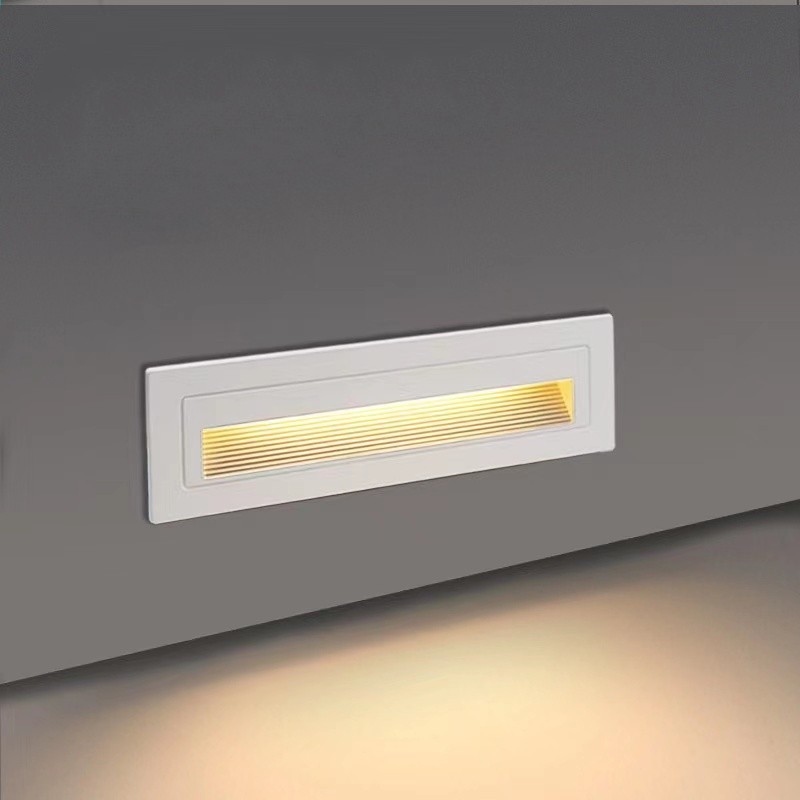 Jual Outdoor Wall Lamp LED IP65 Waterproof Stairs Step Light Corner ...