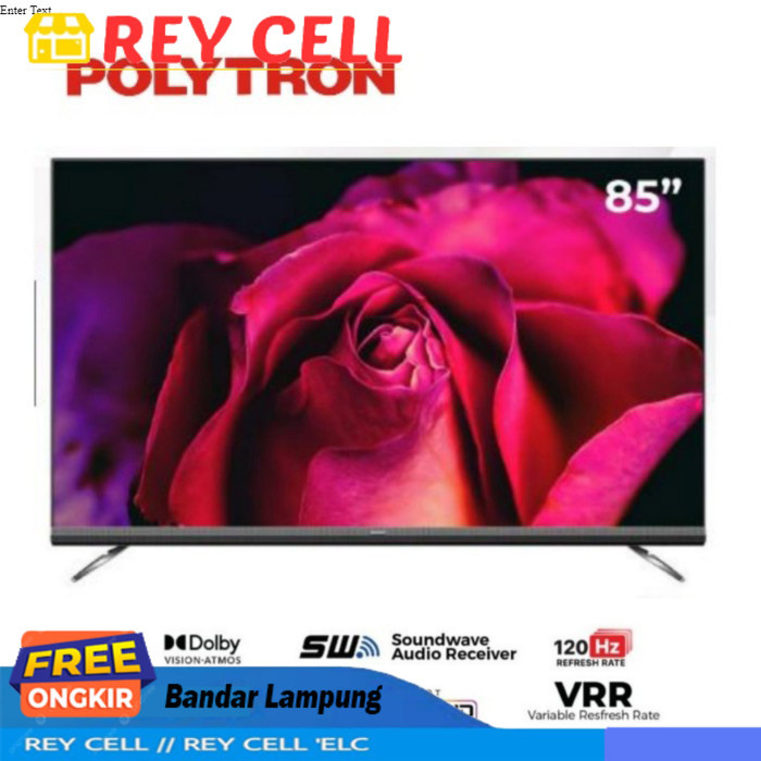 Jual LED TV 85 Inch Polytron Smart TV UHD PLD-85UV5903 | Shopee Indonesia