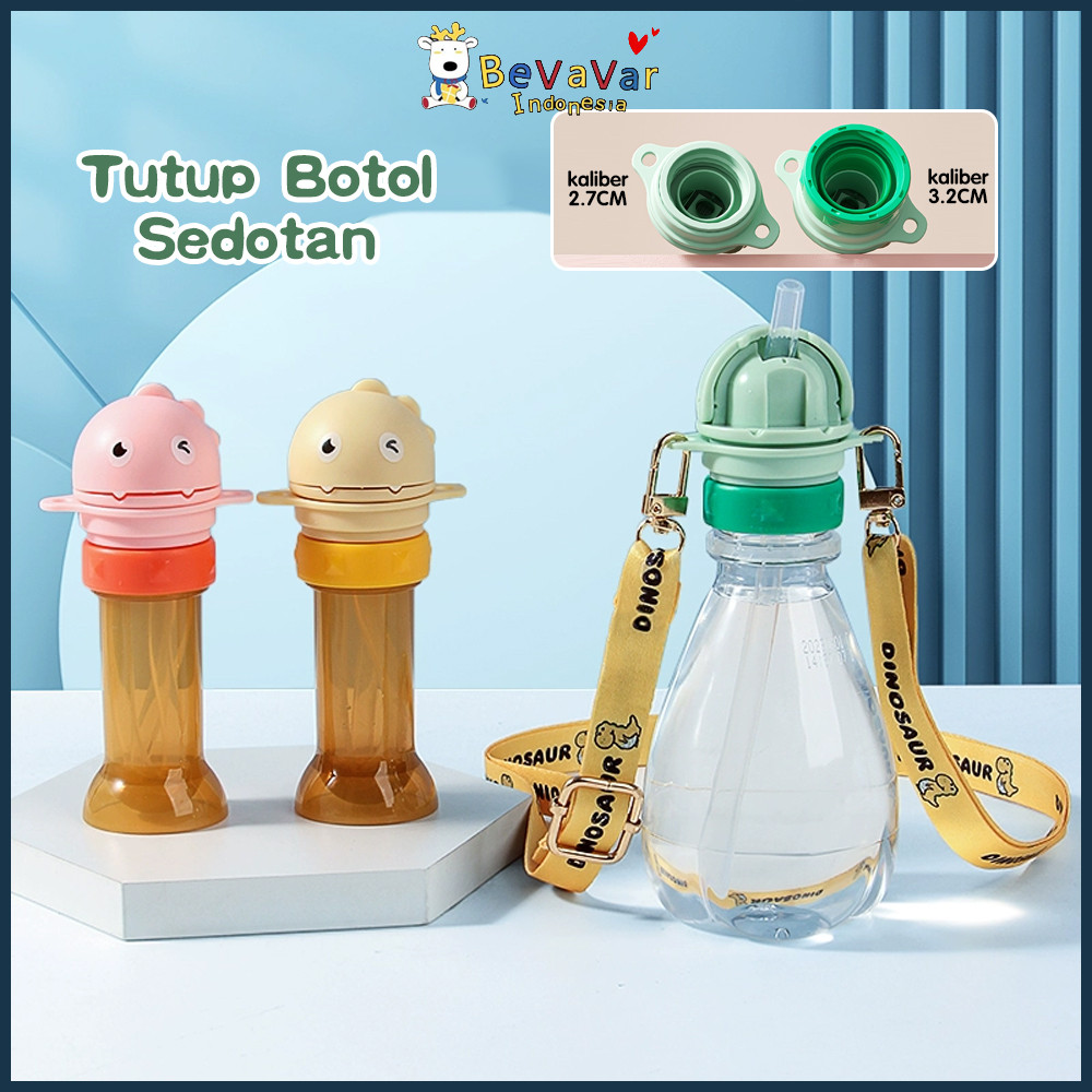Jual BEVAVAR Tutup Botol Minuman Bayi Anti Tumpah/Tutup Sedotan Dan ...