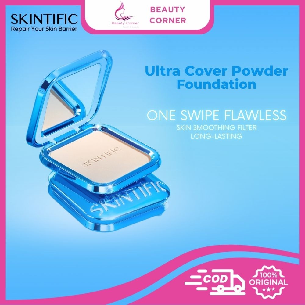Jual Skintific Ultra Cover Powder Foundation | Shopee Indonesia